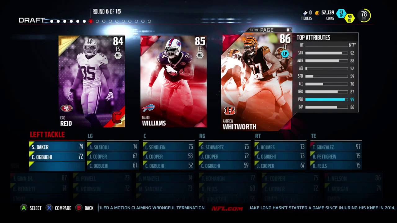 88 overall! Madden Ultimate Team Best Draft 2 Signature Rounds! - YouTube