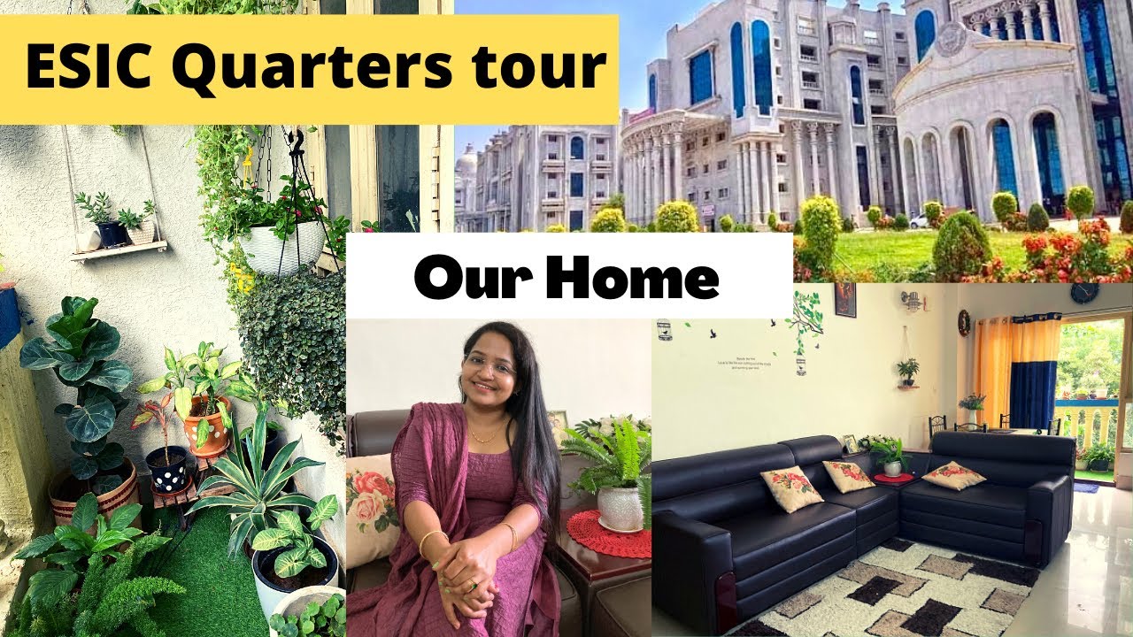 Home tour/ESIC quarters tour/ - YouTube