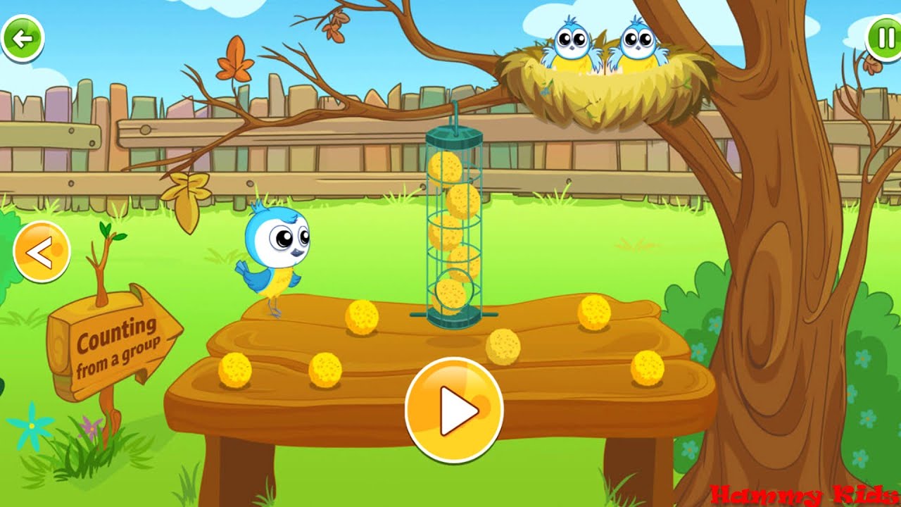 Bud's Number Garden | Wonderful Bird Feeder | Counting from a Group ...