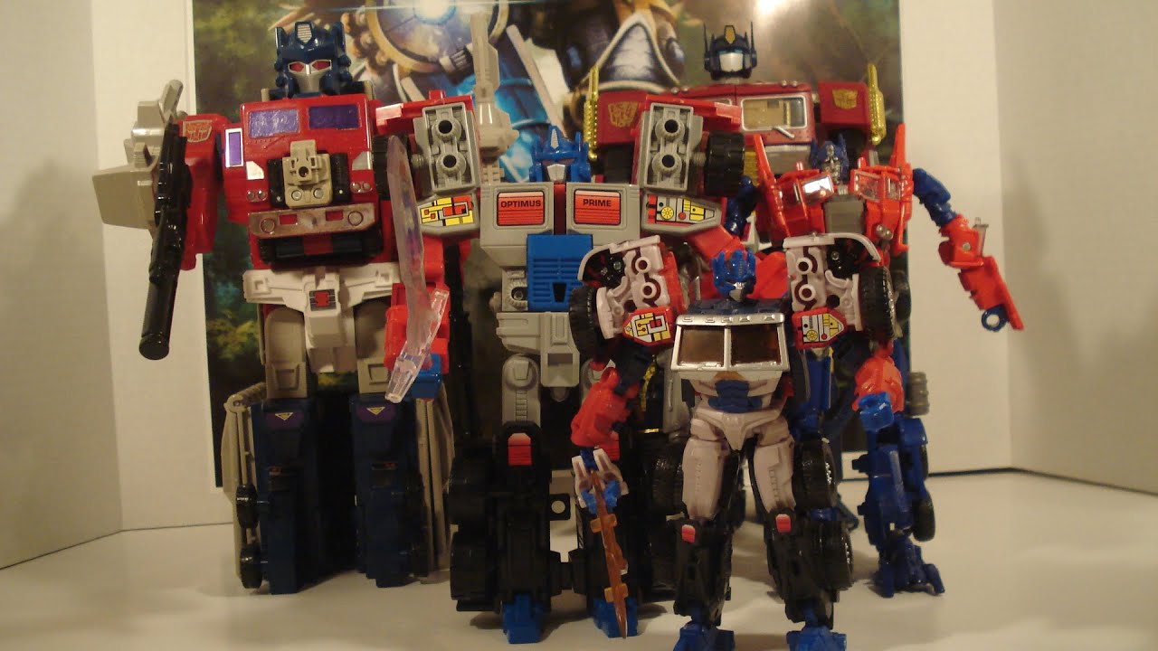 Transformers Generation 2 Laser Rod Optimus Prime Review - YouTube