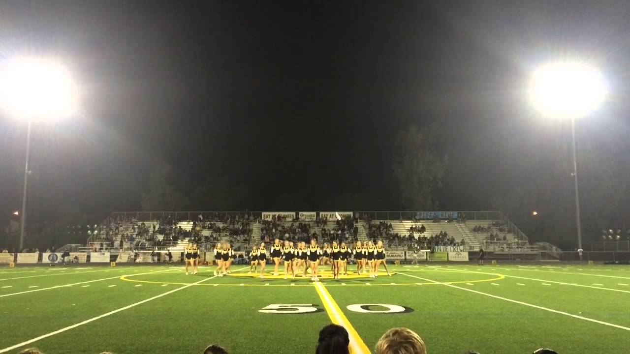 NPHS Cheer Halftime vs Saugus - YouTube