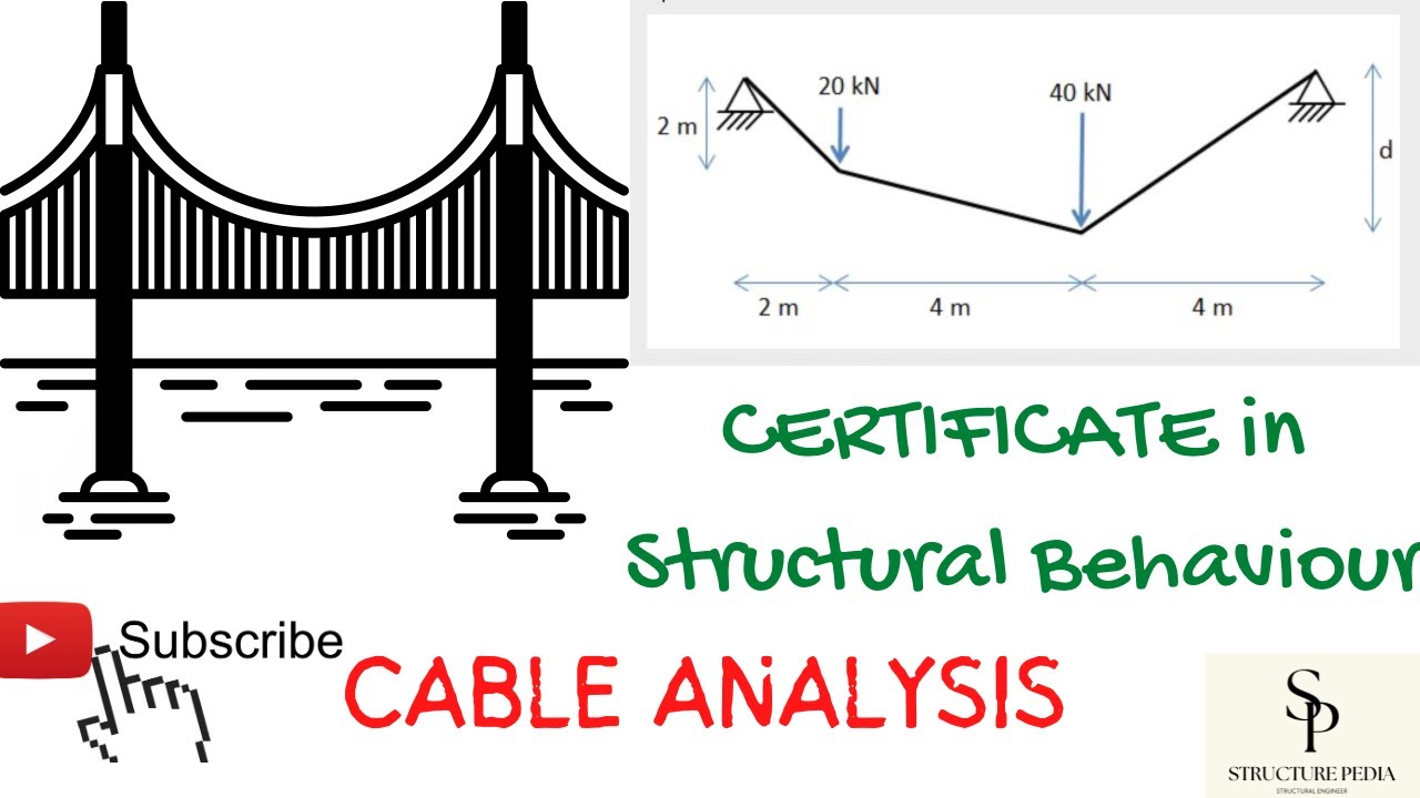 IstructE- certificate in Structural behaviour - cable structural ...