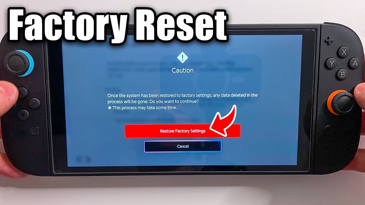 How To Factory Reset Nintendo Switch 2 in Recovery Mode - YouTube