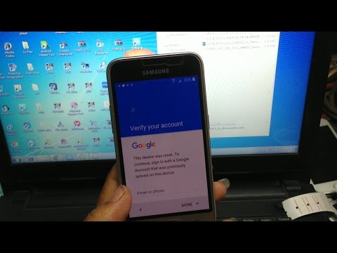 Samsung Galaxy J120 google account bypass