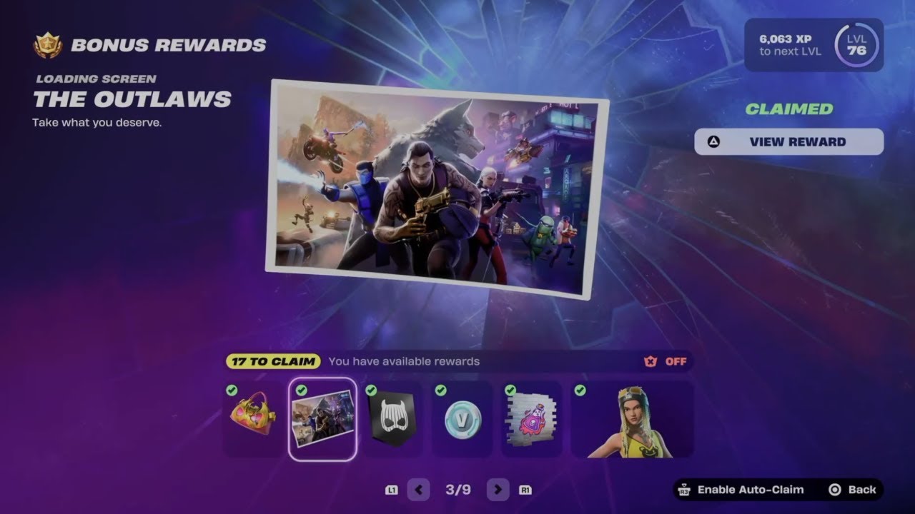 How to Unlock The Outlaws Loading Screen in Fortnite | Battle Pass ...