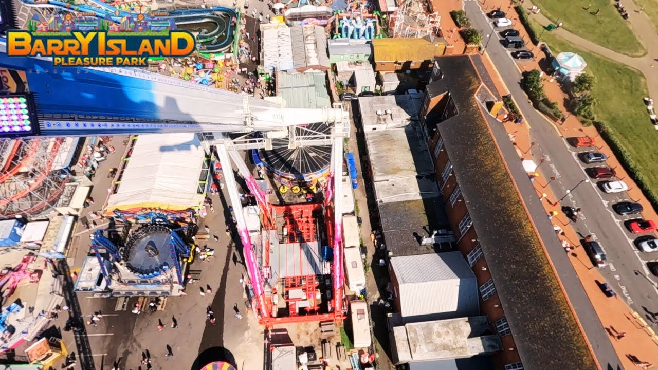 Aerospace On ride POV Barry Island Pleasure Park - YouTube