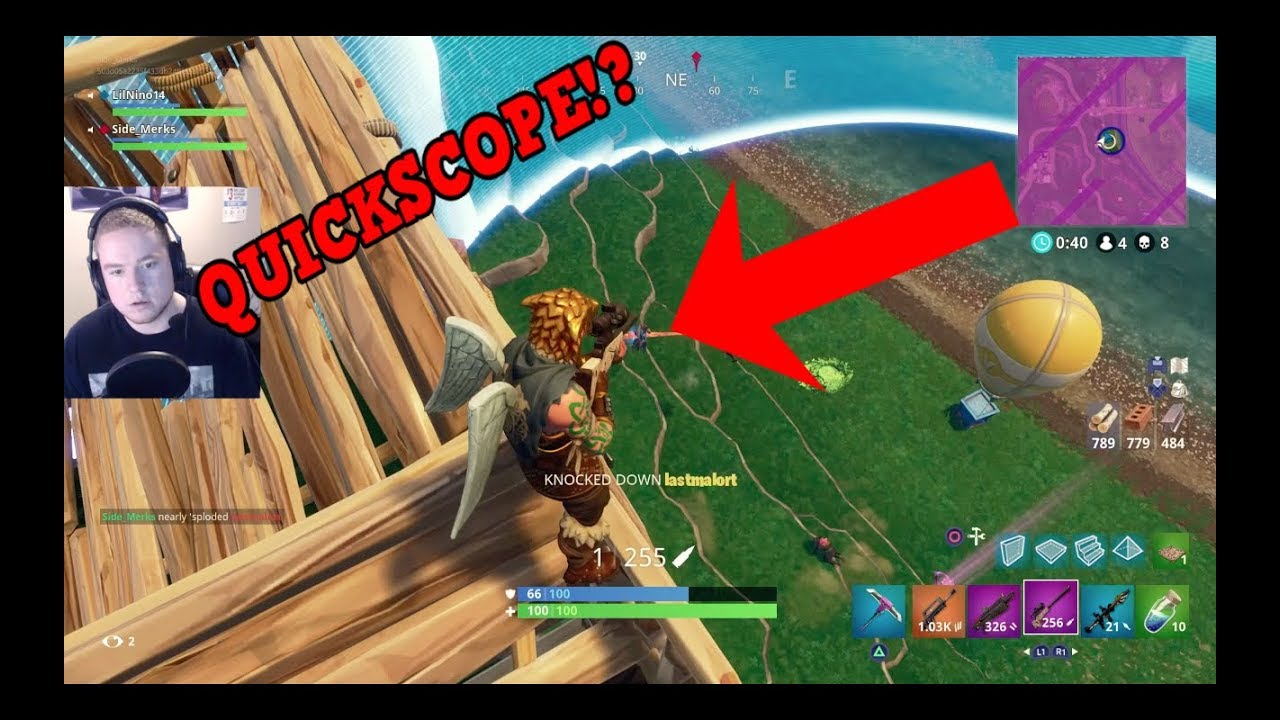 INSANE Quickscope Final Kill! | Fortnite - YouTube