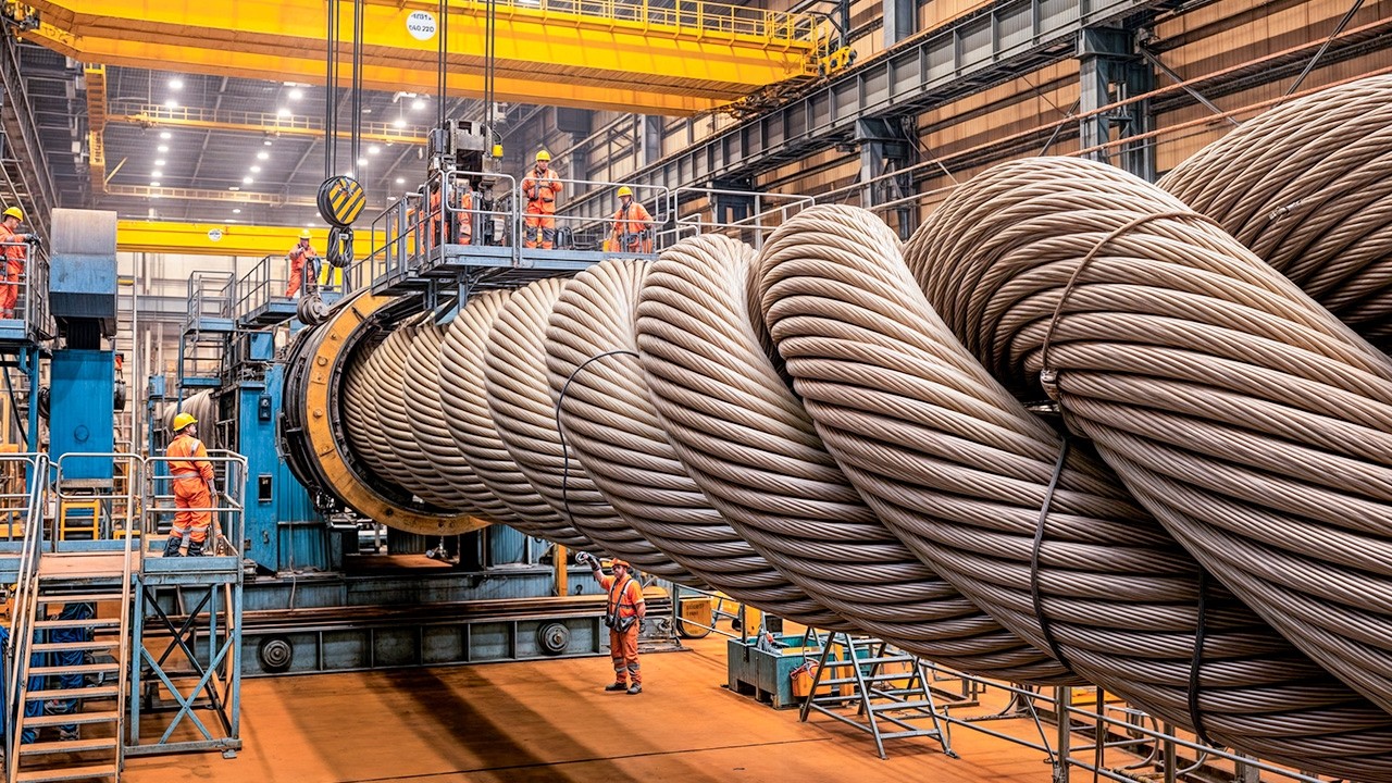 How It's Made: Suspension Bridge Cables Spun On-Site from Thousands of ...
