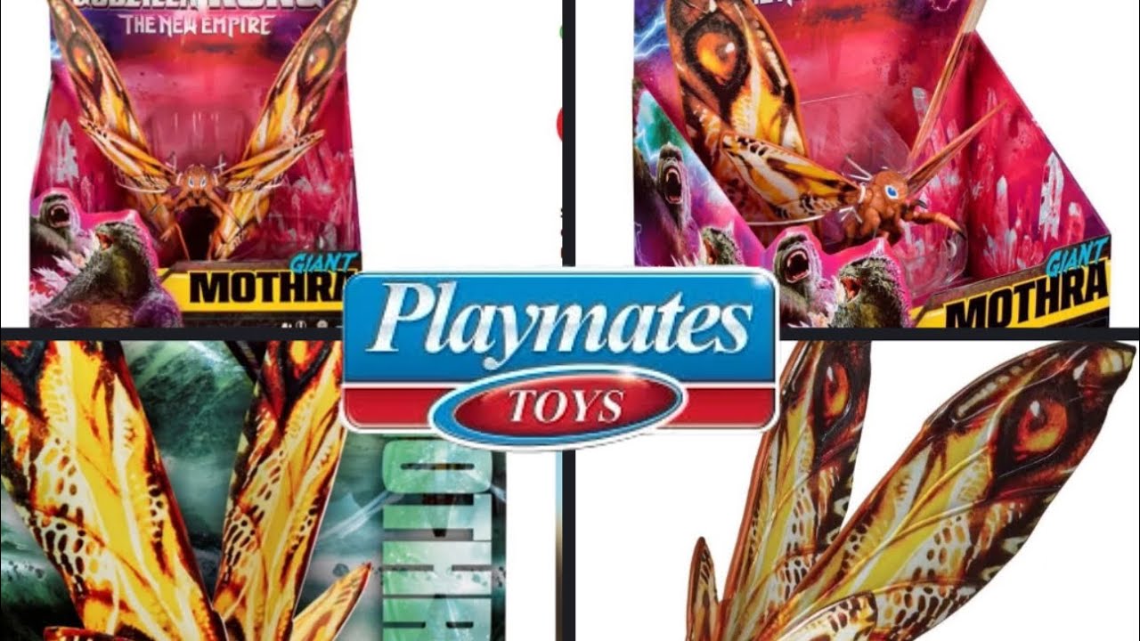 NEW Playmates Giant Mothra Revealed! (Godzilla X Kong the New Empire ...