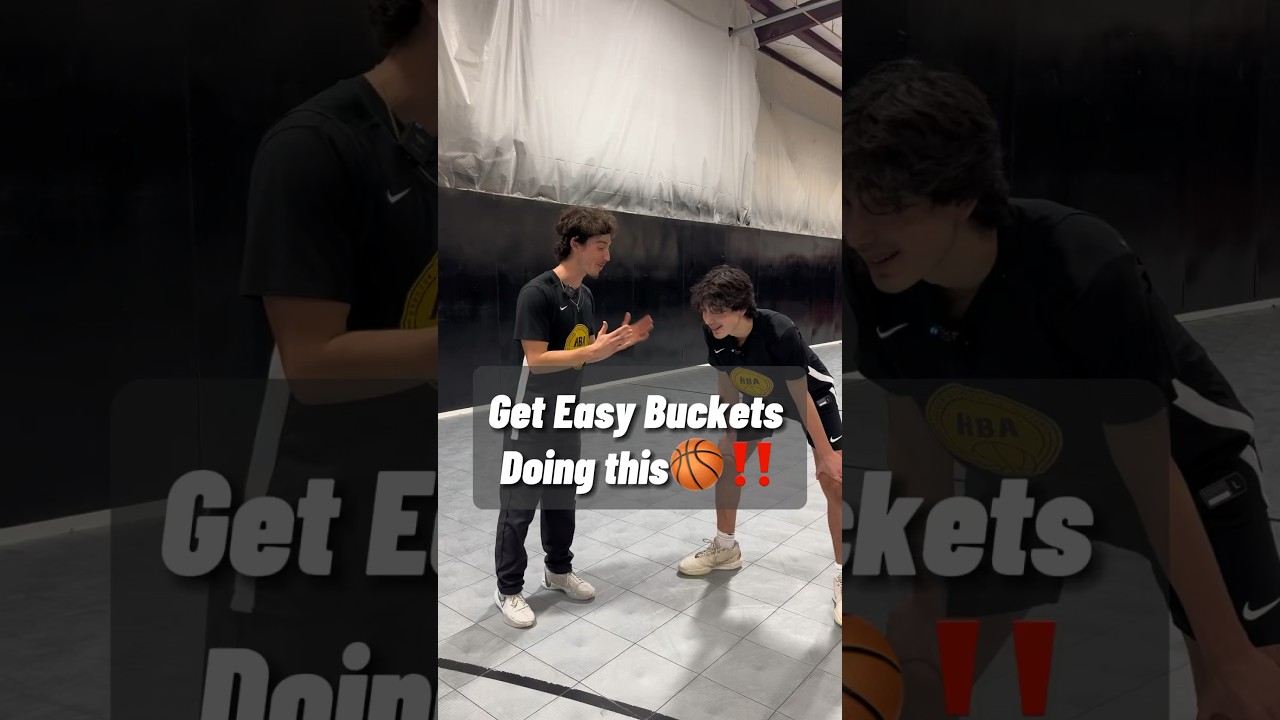 Do this to get easy buckets‼️🏀 - YouTube