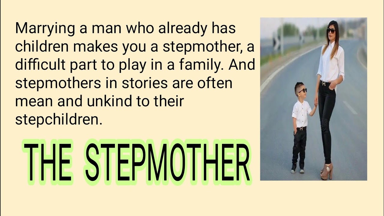 Stories In English The Stepmother Youtube