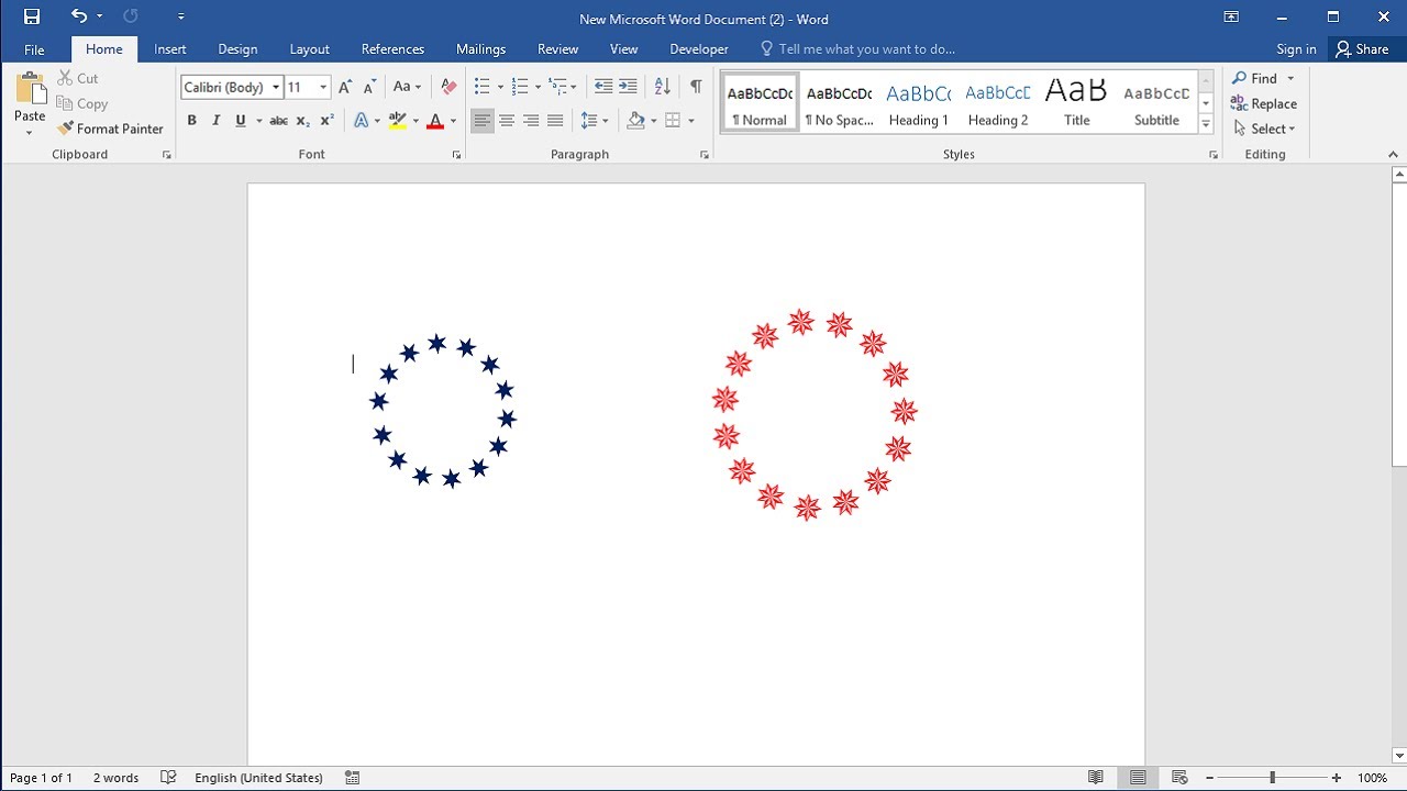 How To Create Circle From Stars In Word YouTube how-to-create-circle-from-stars-in-word-youtube