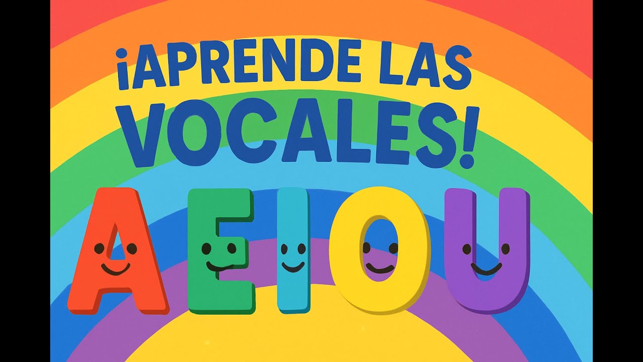 Aprende las Vocales A E I O U Video Educativo para Niños - YouTube