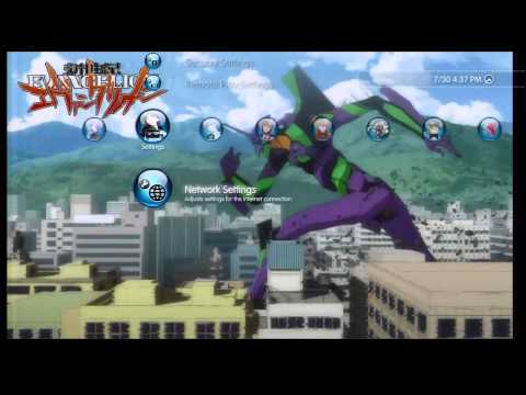 PS3 Evangelion Animated