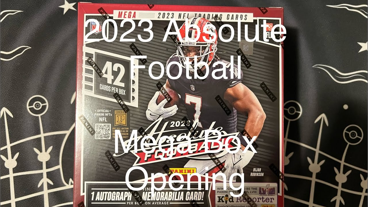 2023 Absolute Football Mega Box Opening #1 - One Guaranteed Hit! - YouTube