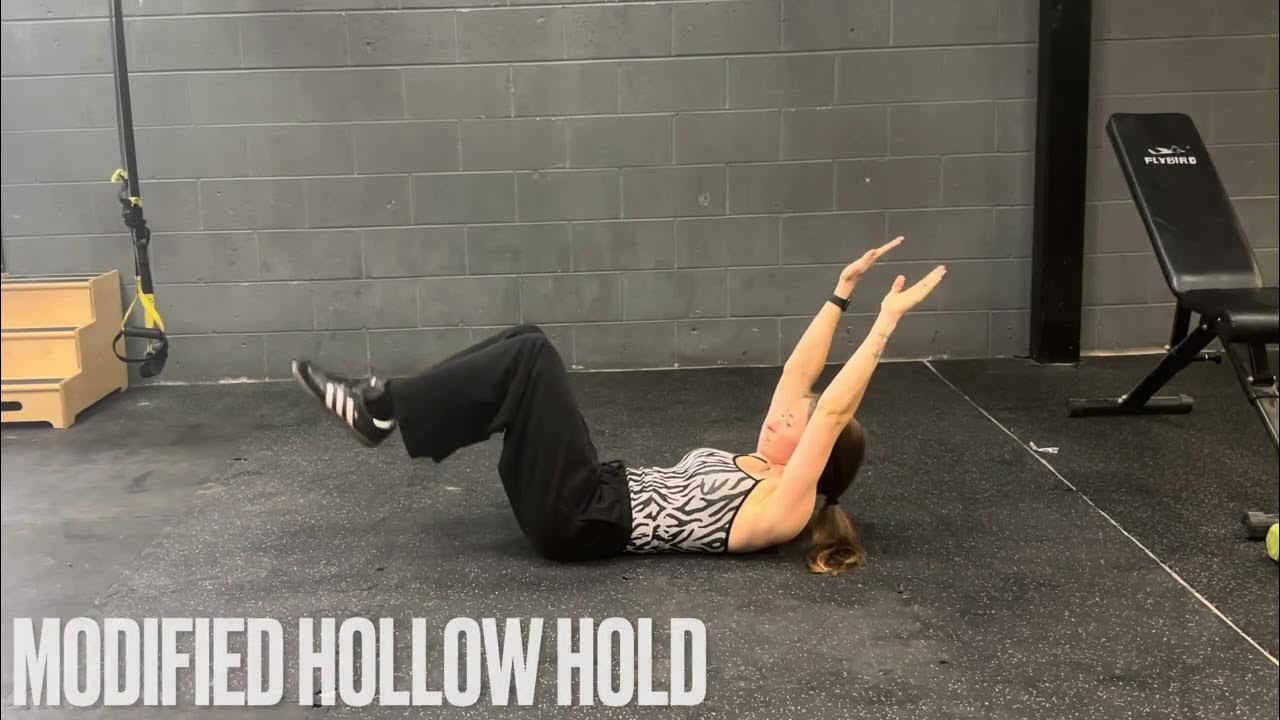 Modified Hollow Hold - YouTube