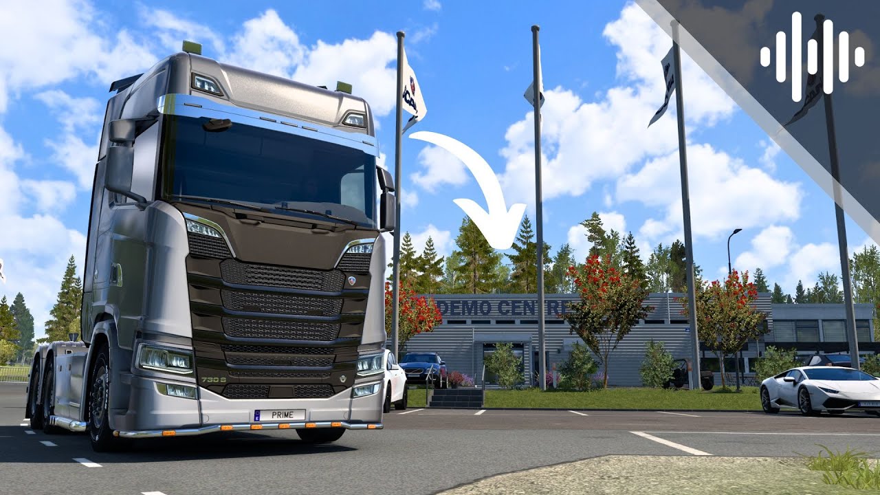 Exploring The SCANIA Demo Centre In 1.50 Beta! | Euro Truck Simulator 2 ...