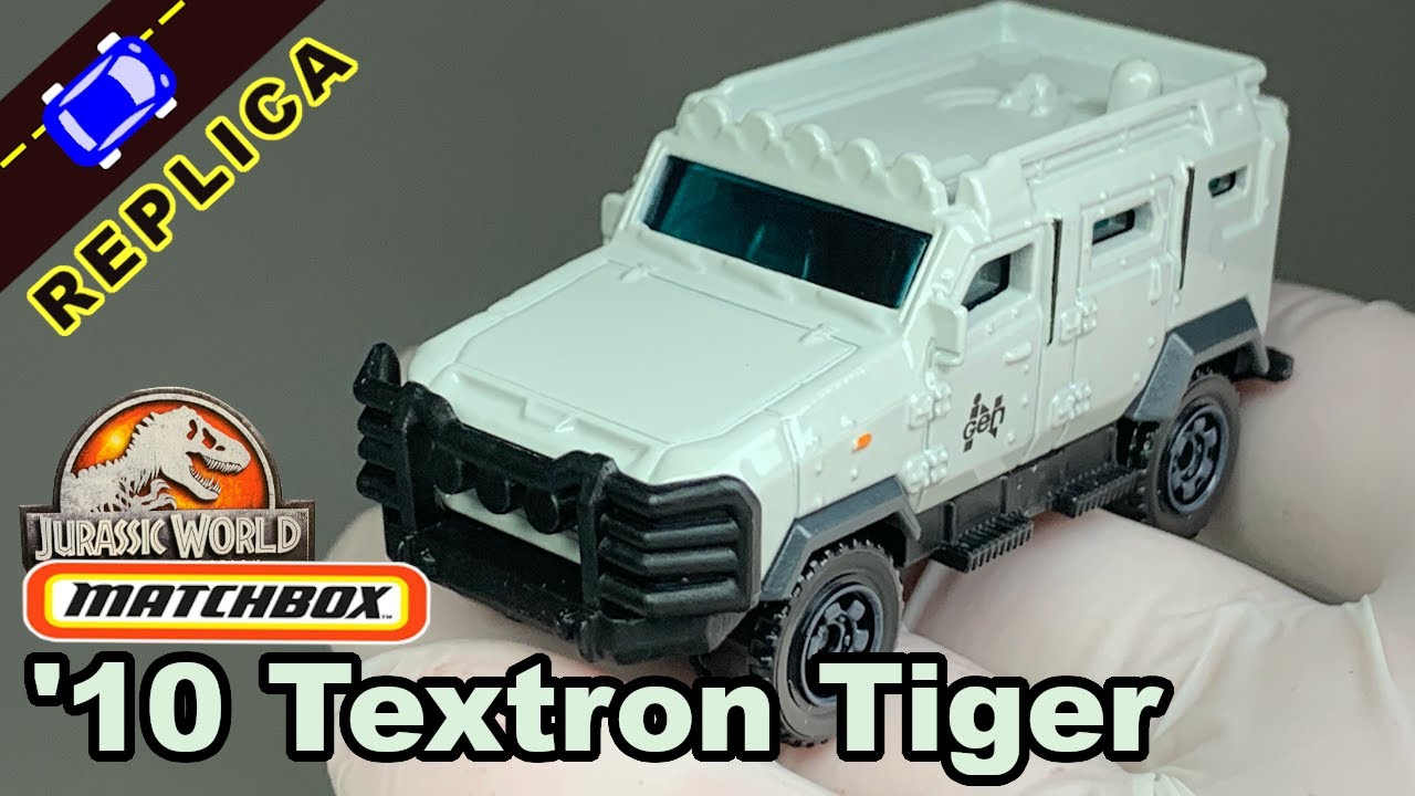 Matchbox - '10 Textron Tiger (Jurassic World) - YouTube