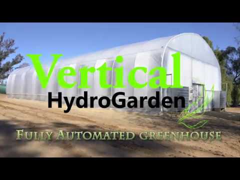 GreenGro Fully Automated Greenhouse - YouTube