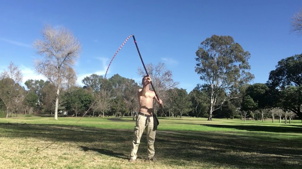 a few cracks on the bullock whip - YouTube