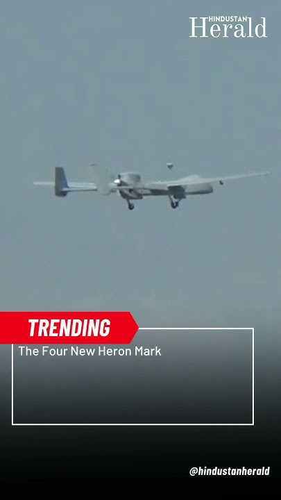 India inducts new drones at forward air base in Northern sector: - YouTube