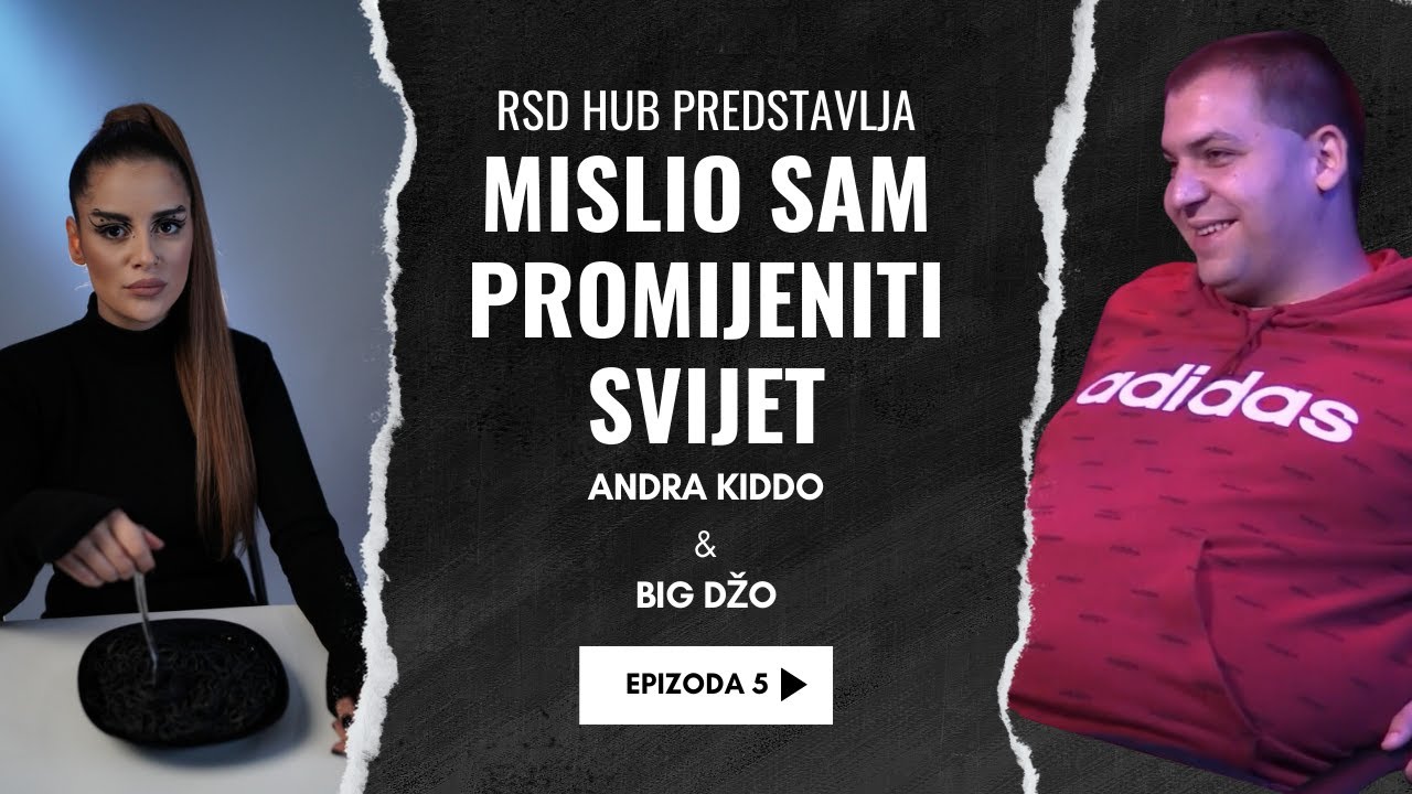 Big Džo | Imamo dobru publiku | Mislio sam da ću promijeniti svijet | RSD HUB with Andra Kiddo ...