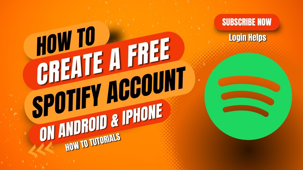 How to Create a FREE Spotify Account on iPhone & Android - YouTube