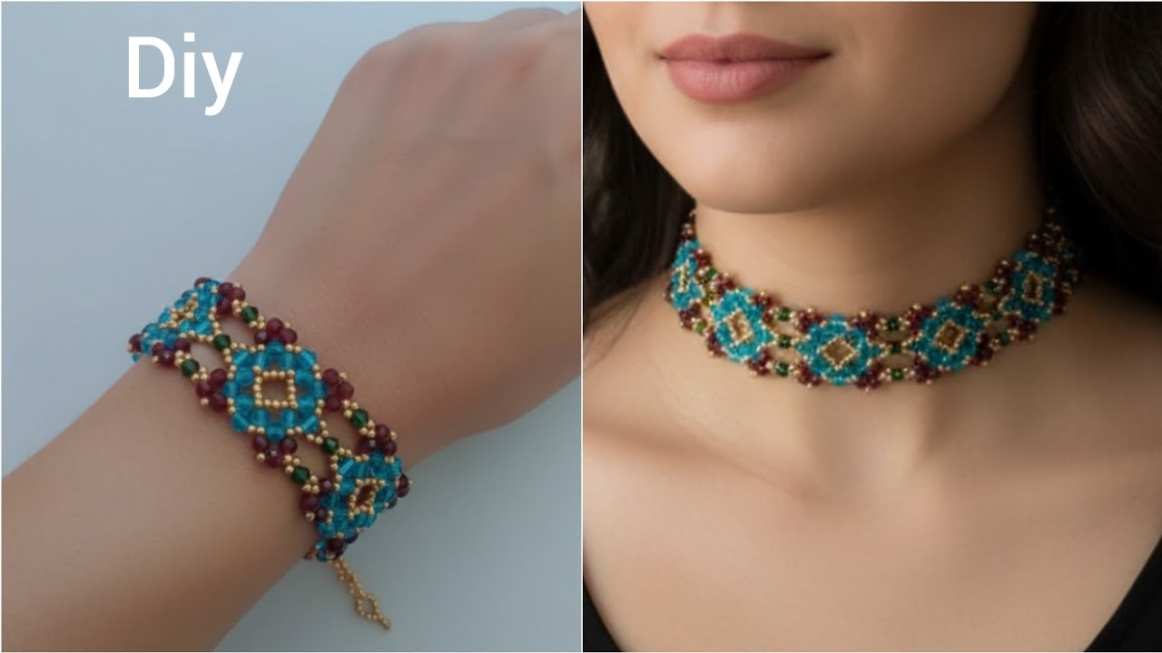 How to make bracelet with beads// diy bracelet// Beading tutorial #braceletmaking # ...