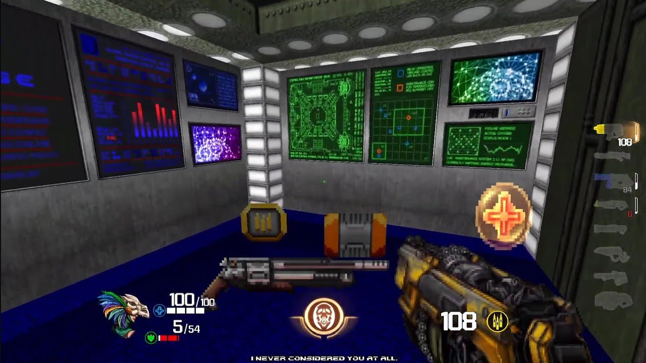 Quake Champions: Doom Edition - Maps Of Chaos: Map01 Entryway - YouTube