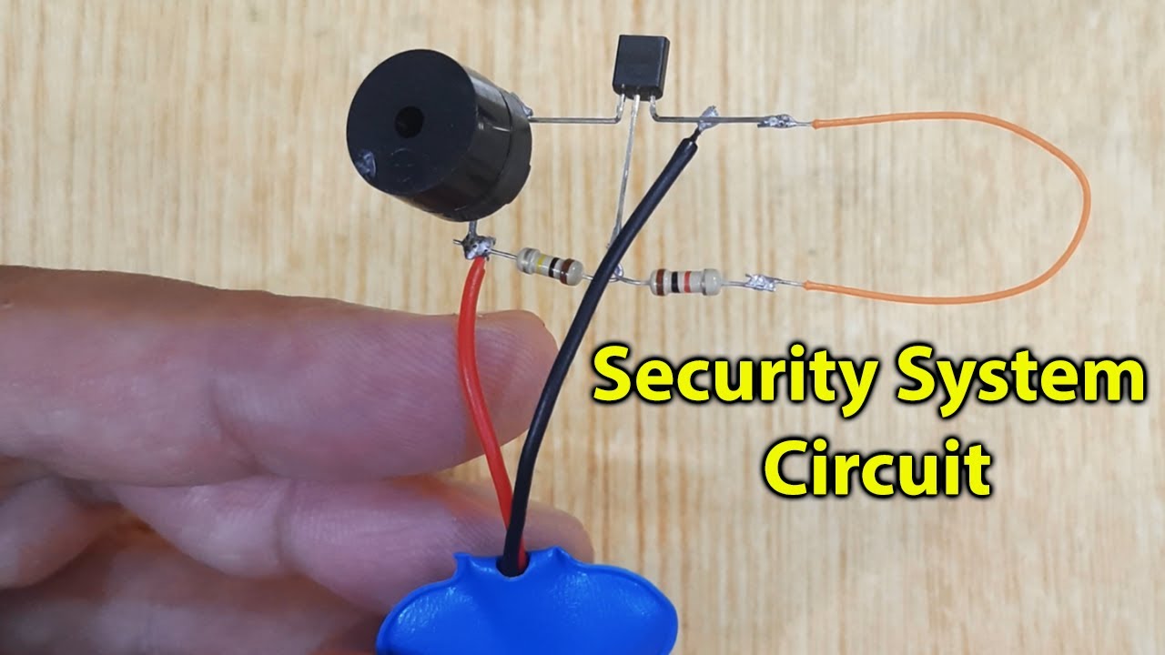 How to Make a Home Security System | Door Security System @SolderHub ...