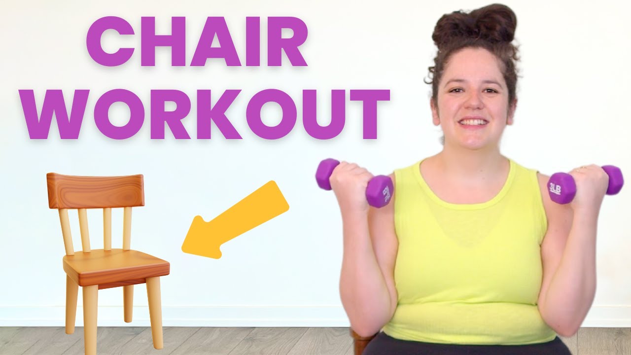 SEATED STRENGTH Workout - Get Strong From A Chair! - YouTube