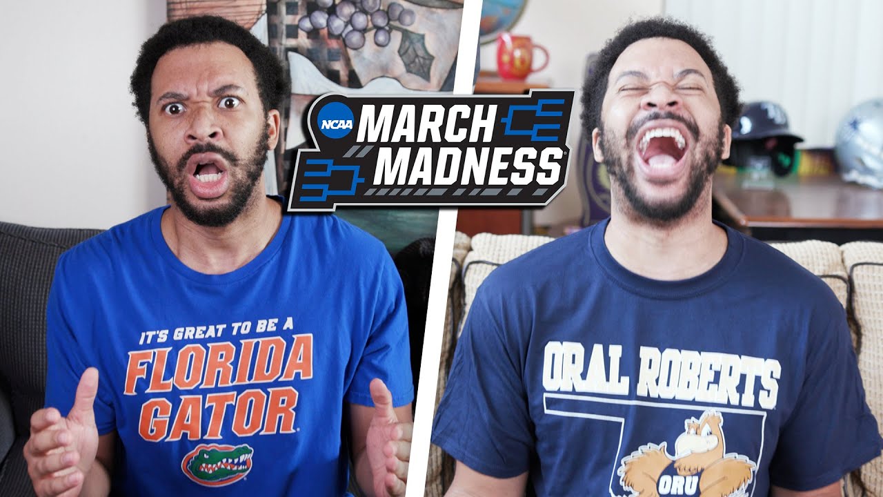 How Fans Reacted to March Madness Round 2 - YouTube