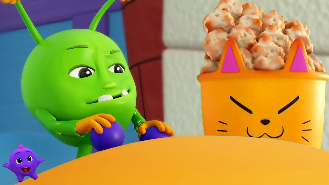 Pop Goes The Popcorn, Funny Videos For Children, Booya Cartoons for ...