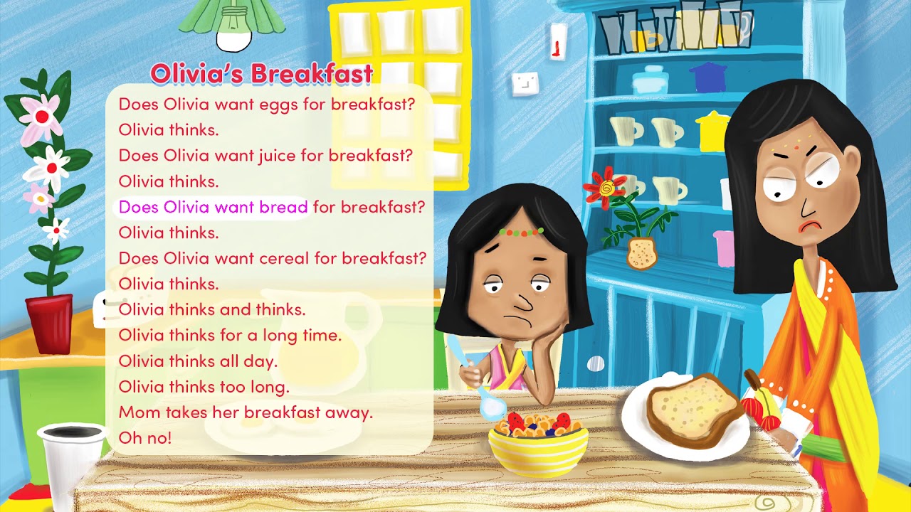Kids Story : [ Olivia’s Breakfast ] | Animated Story for Kids with ...