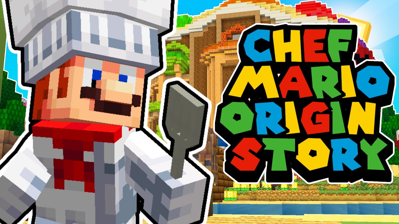 Minecraft Nintendo Fun House | Chef Mario's Origin Story! [22] - YouTube
