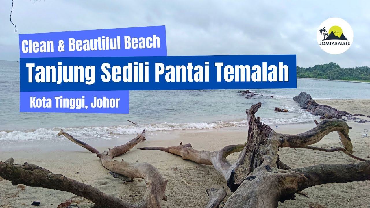 Clean and Beautiful Beach at Tanjung Sedili | Pantai Temelah | Kota ...