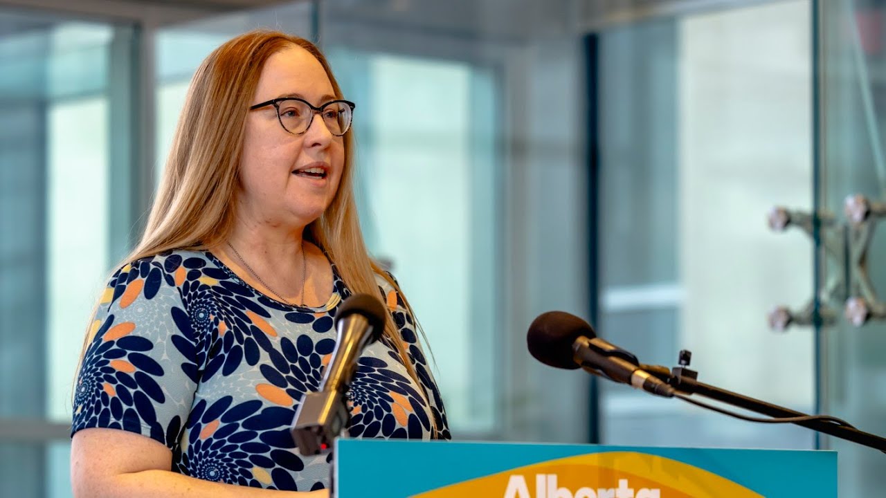 Christina Gray, Alberta NDP House Leader, will respond to the ...