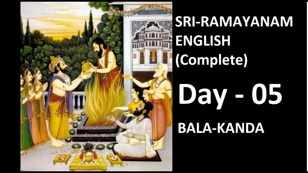 Sri Valmiki Ramayanam - Day 05 (Balakanda) - YouTube