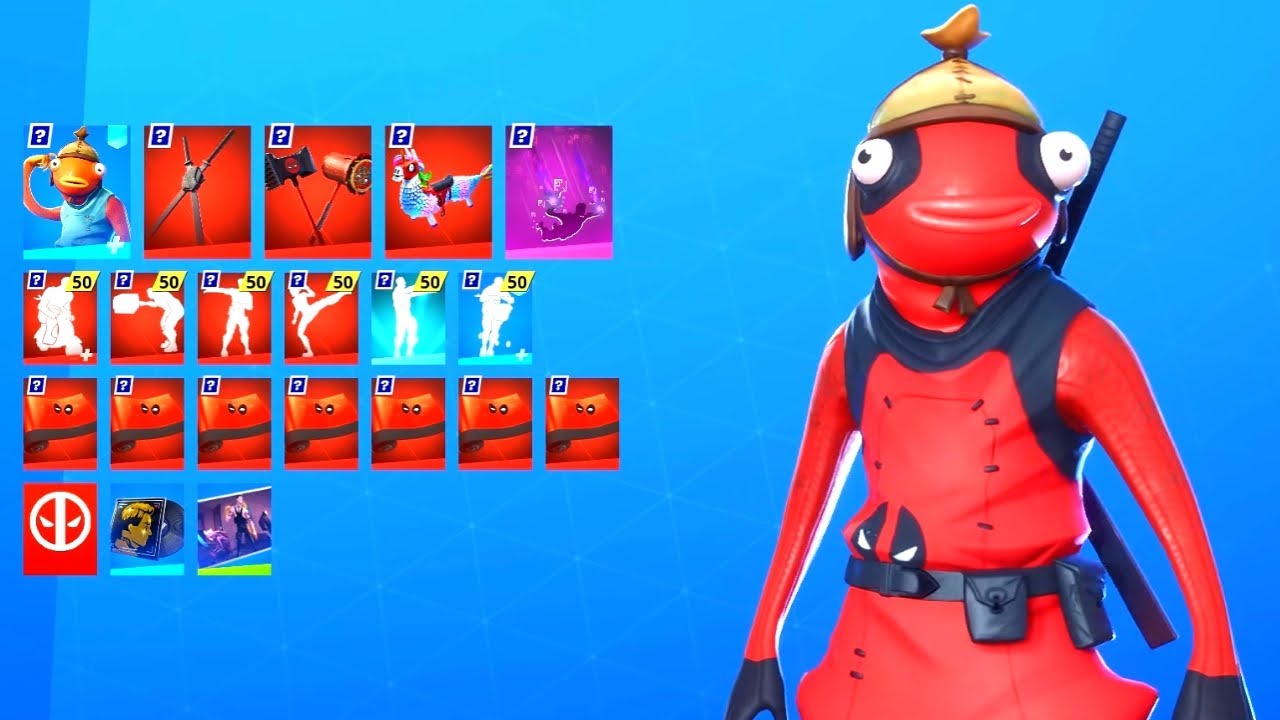 DEADPOOL FISHSTICK SKIN LEAKED...! - YouTube