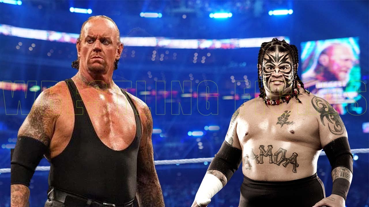 Undertaker vs Umaga Match Wrestling Fights - YouTube