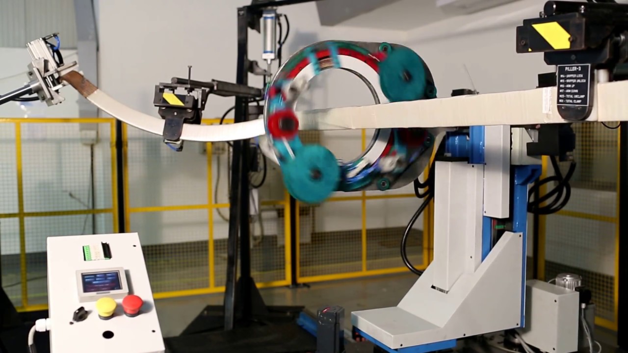 6 AXIS CNC TAPING MACHINE 2- WWW.RADIUS.NET.IN - YouTube