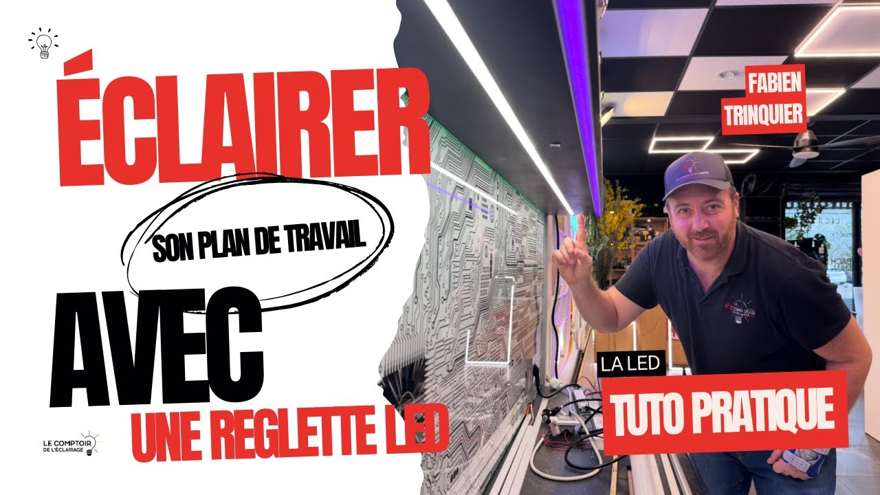Comment éclairer son plan de travail avec une réglette led en 10 ...