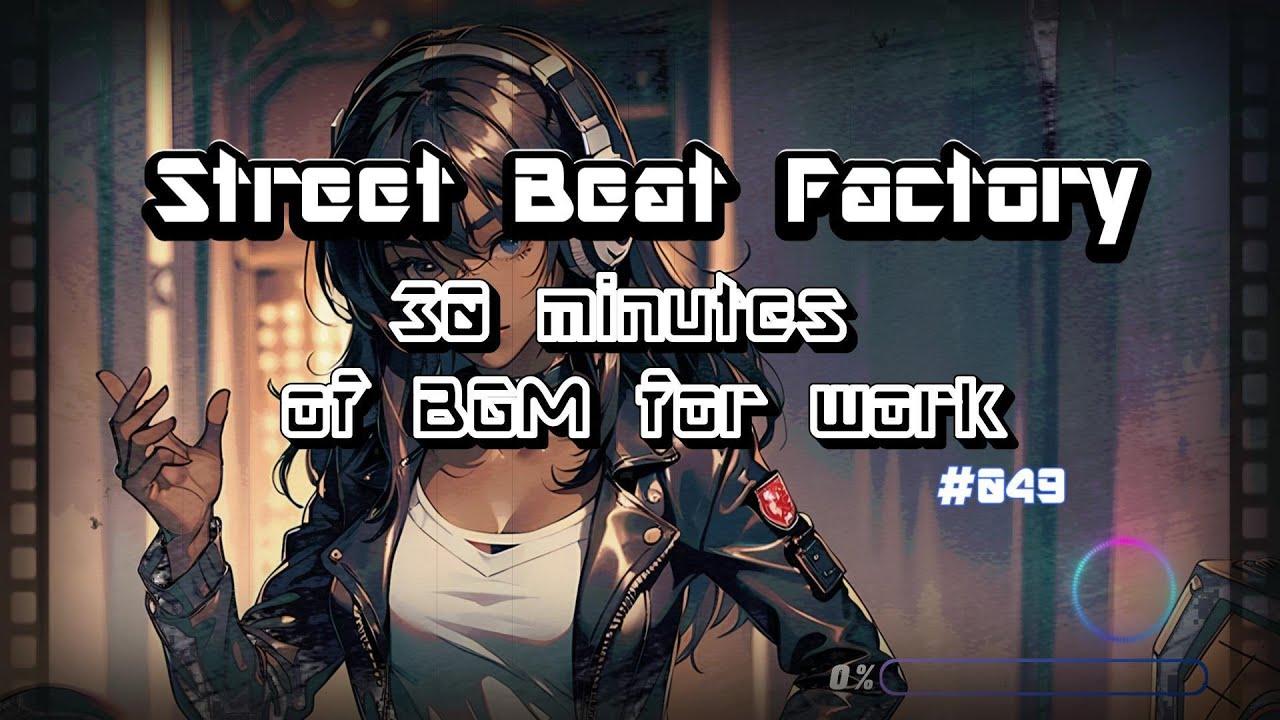 SBF【30 minutes of BGM for work】 #049 #作用用BGM #BGM #hiphop - YouTube