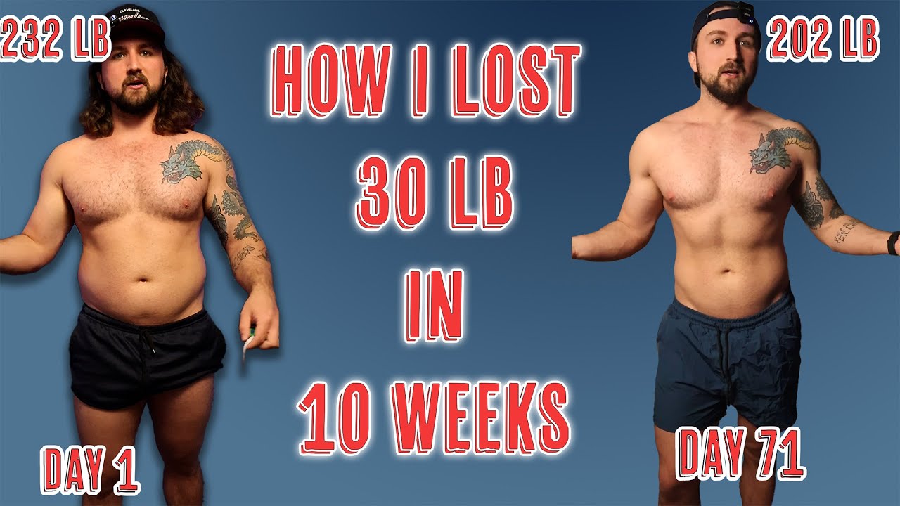 How I lost 30 Pounds in 10 weeks Part 2 - YouTube