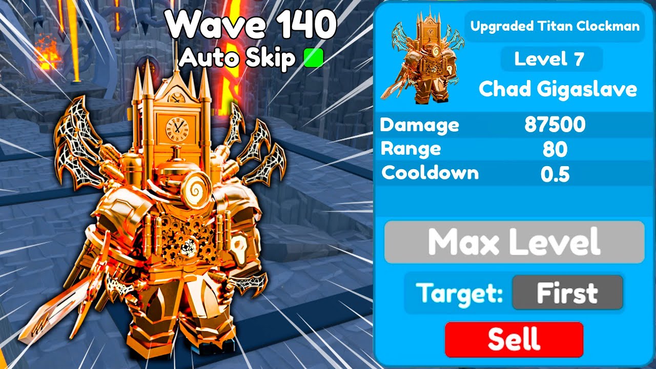 I GOT NEW 😳ULTIMATE😨 UPGRADED TITAN CLOCKMAN AND REACHED 140 WAVES 🔥 ...