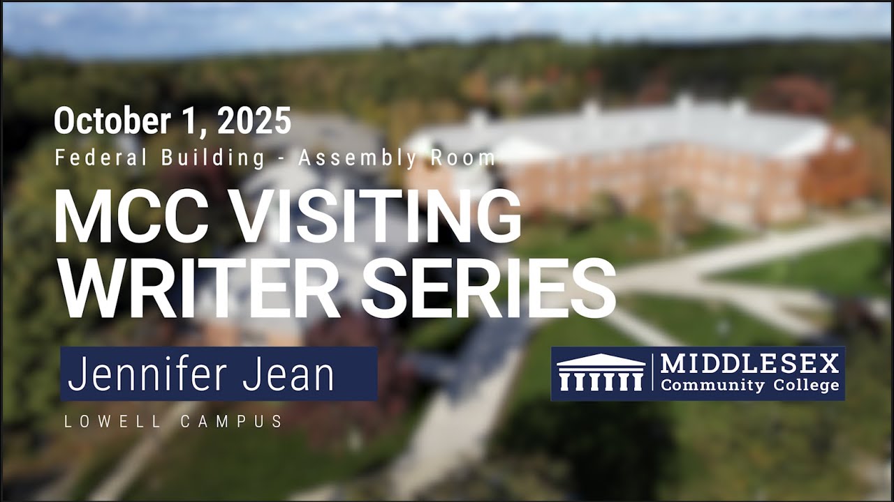 MCC Visiting Writers Series presents - Jennifer Jean - October 2, 2025 ...