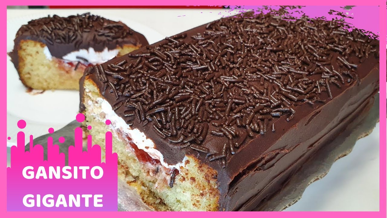 PASTEL DE GANSITO GIGANTE/ FÁCIL - YouTube