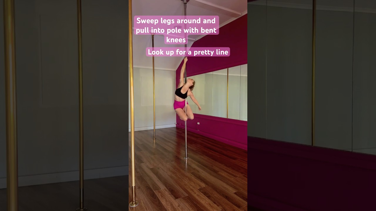 Pole Tutorial Lyrical Flow Combo on Spinning Pole- Pole Dance ...