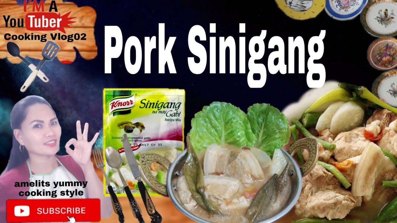 How to cook Pork Sinigang - YouTube