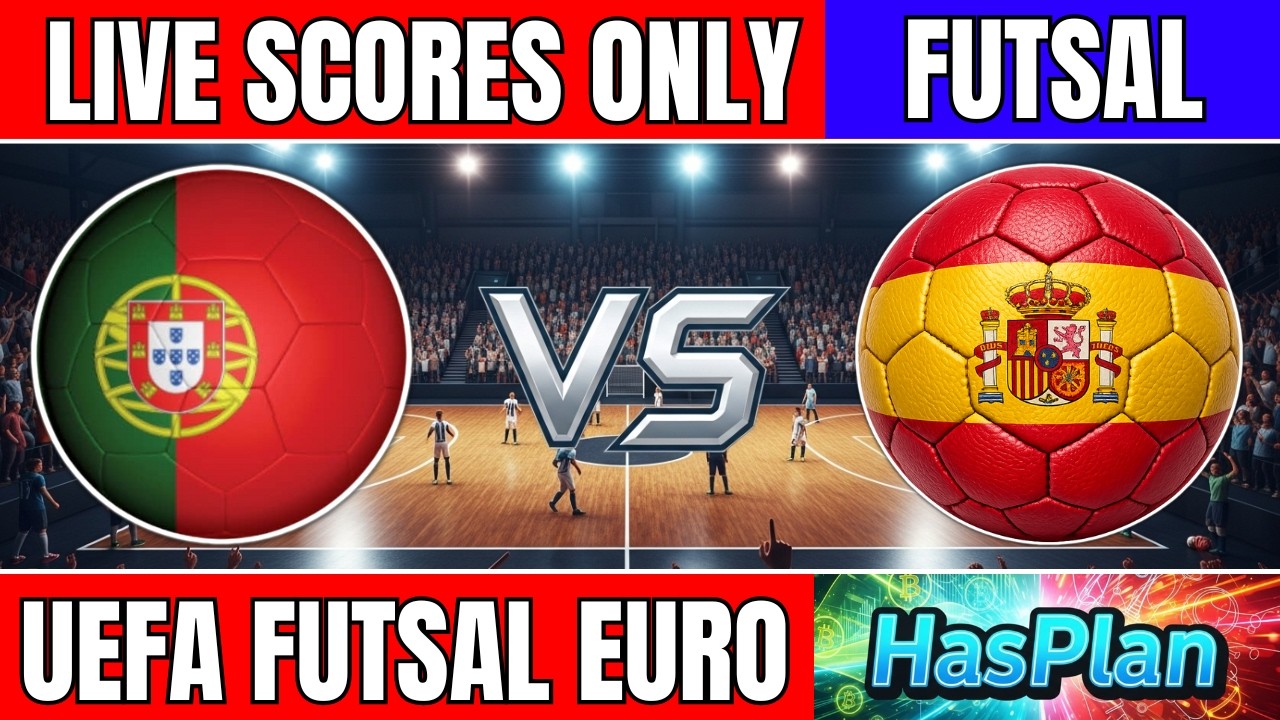 🔴 Portugal vs Spain | UEFA Futsal Euro 2026 | Portugal x Espanha - Live ...